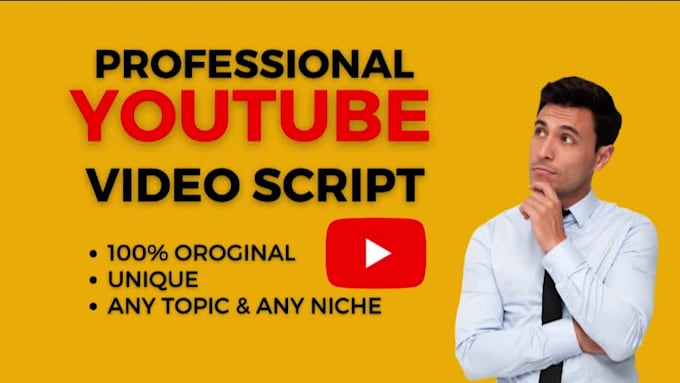 Write viral youtube video, tiktok video, script writing by H1arry | Fiverr
