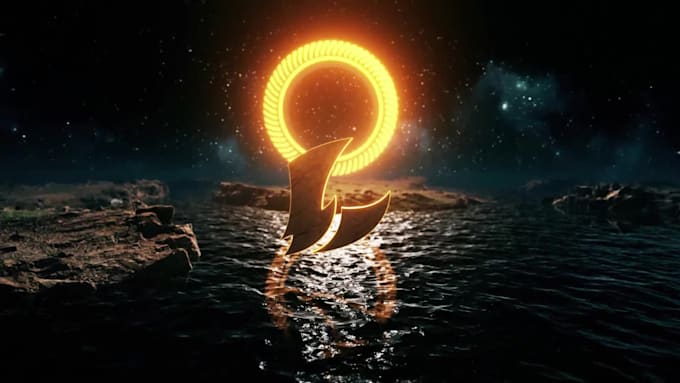 Create 3d alien planet logo intro by Abhiassassin | Fiverr
