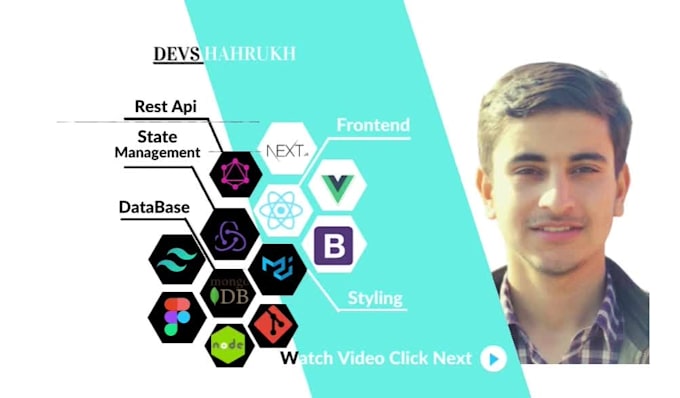 Be Your Frontend Developer And Do Web Development In React Typescript Mern Stack By Devshahrukh