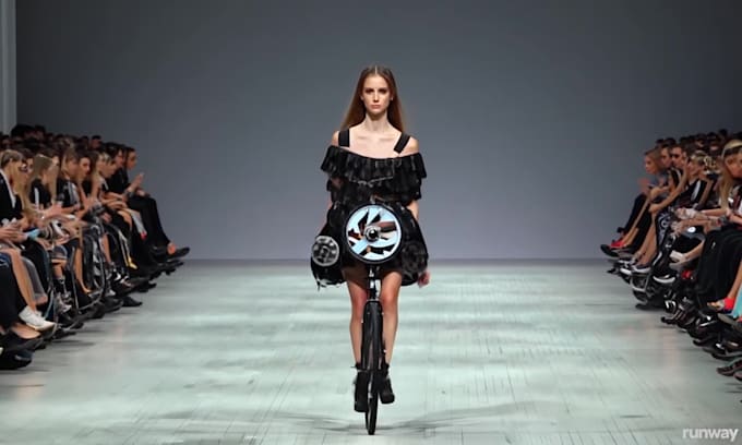 Create an ai generated fashion runway catwalk music video by Kinsballet1050 | Fiverr