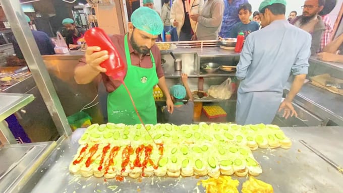 Record famous pakistani street food videos for you by Nifbiceps | Fiverr
