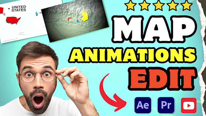 Create appealing map animations for your videos