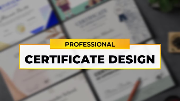 Design a professional certificate, award, or diploma by Maar_edits | Fiverr