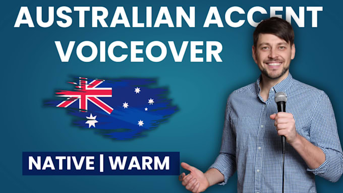 Record professional male australian voice over in 24 hours by ...