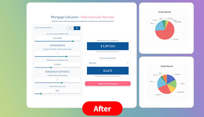 Convert excel to webapp, excel calculator to online webapp, excel to html by Samehulhaq | Fiverr