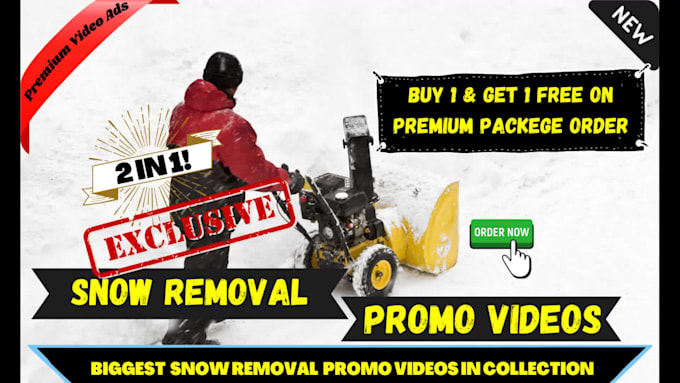 Do snow removal video or snow plowing service promo ads by Sabbir1219 ...