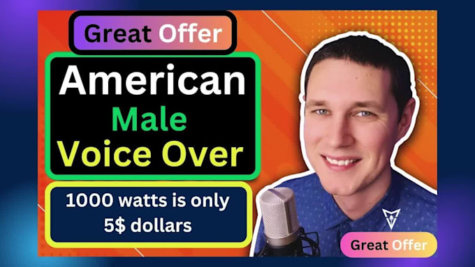 Record efficient deep american english male voice over by Robert ...