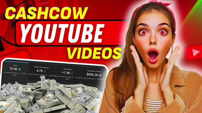 Create top 10 cash cow faceless videos and cash cow youtube automation ...