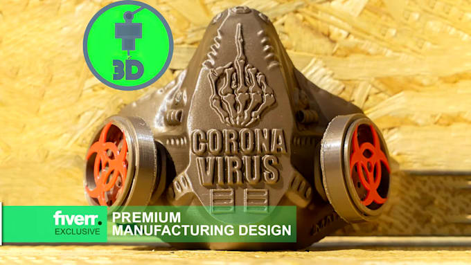 Model your product for 3d printing, cnc, manufacturing, or molding by ...