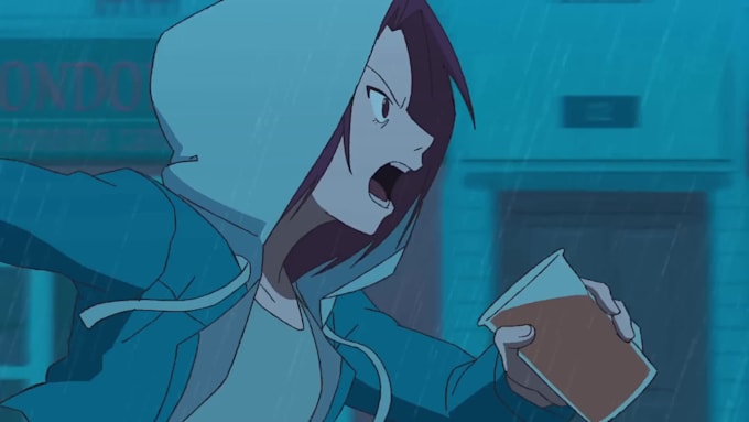 Do 2d animation video, animated music video, cartoon animation, anime ...