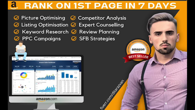 Successfully launch your amazon fba product and rank it to the first ...