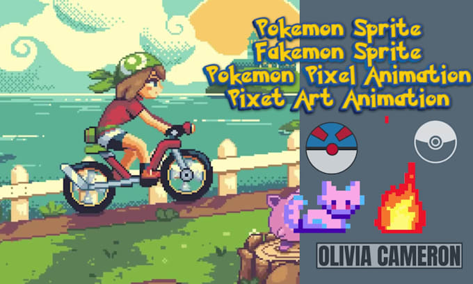 Create custom fakemon and pokemon trainer pixel art sprite sheets with ...