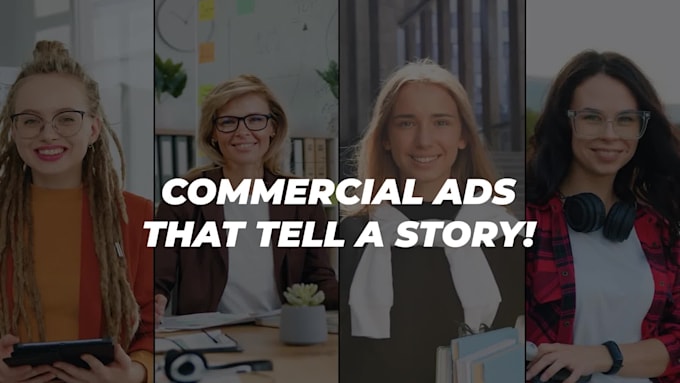 Create commercial promotional explainer video ads by Agency_313 | Fiverr