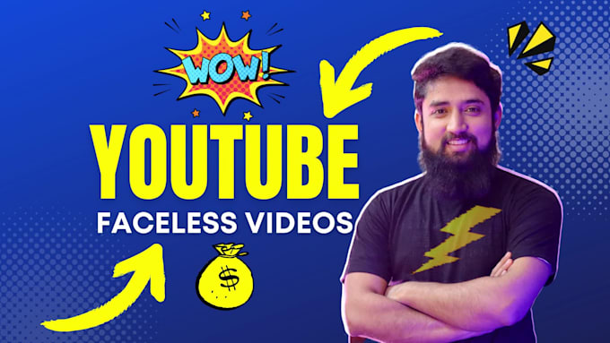 Edit faceless youtube videos to automate your channel by Motionmint ...