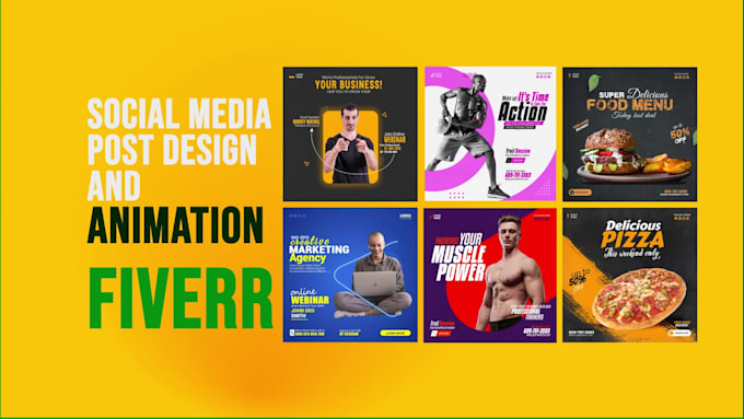 Design animated post, gif banner, ads, cover and flyer by Javedsomroo ...