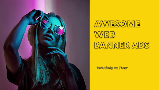 Design website banner, animated gif web header slider, google display ...