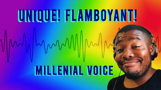 Record a conversational, unique millennial male voice by ...