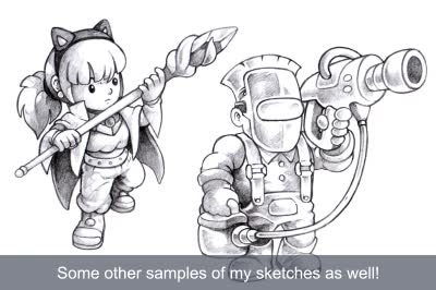 Create original short character sketch by Oriostamp | Fiverr
