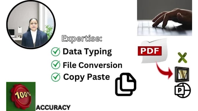 Type Online And Offline Data Paste And Convert By Egomes74 Fiverr