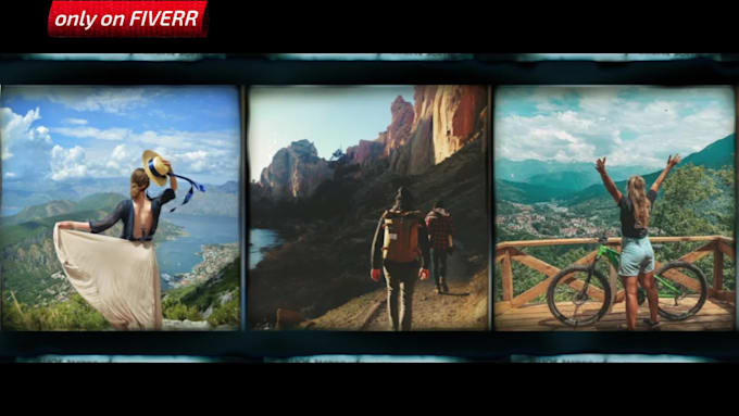 Create old fashioned photo tape slideshow by Mrdruz | Fiverr