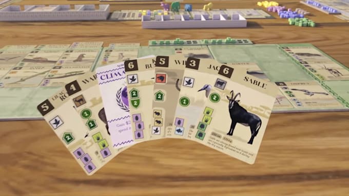 Create 3d board game animation kickstarter game promo 3d board game ...