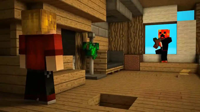 Create music video minecraft animation for you by Fasanimator | Fiverr