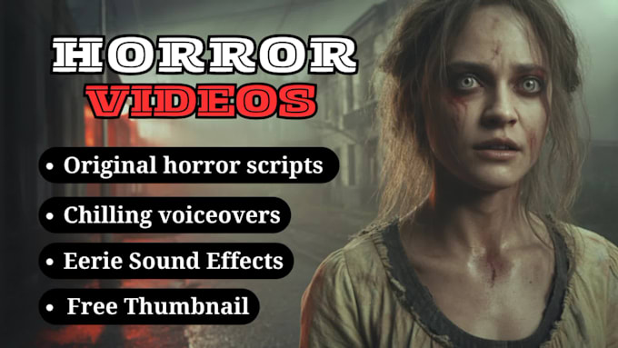 Create horror stories and scary videos for youtube and instagram by Theunscripted_ | Fiverr