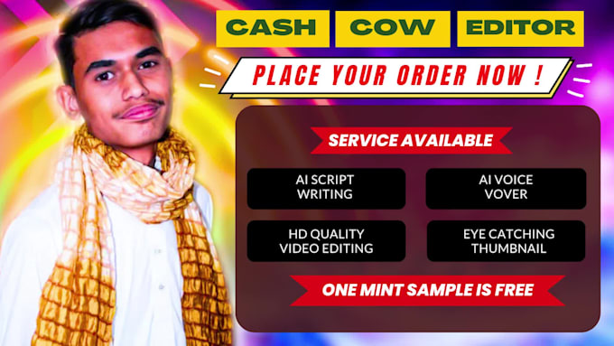 Create cash cow, cash cow videos editing and youtube cash cow video ...