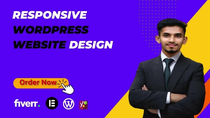 Design a responsive wordpress website using elementor pro by Soponwebtech | Fiverr