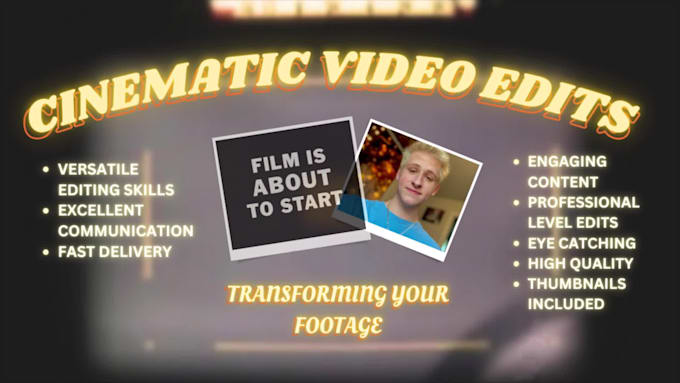 Professionally edit your footage into a engaging cinematic video by ...