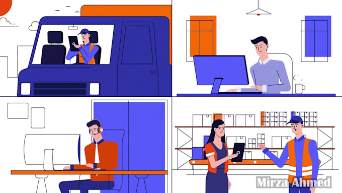 Custom eye catching infographic animation by Gujju8 | Fiverr