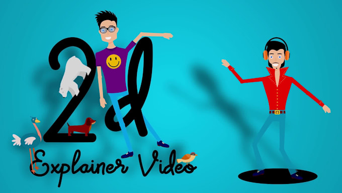 Create a amazing animated custom 2d explainer video by Motion_wala | Fiverr