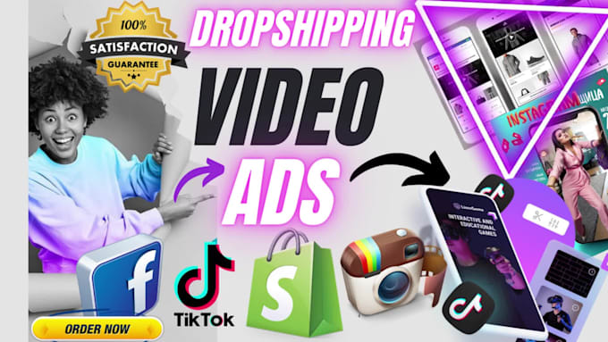Create Winning Tiktok Facebook Video Ads For Dropshipping Products By
