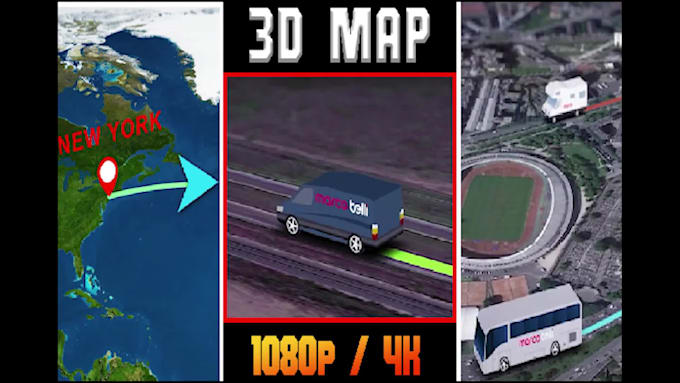 Create a travel map animation for you by Rahul_gund | Fiverr