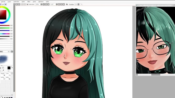 Draw custom chibi commissions by Merlenperida | Fiverr