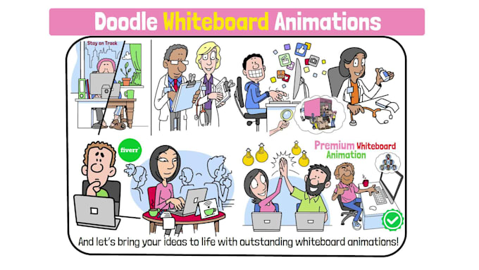 Do custom whiteboard animation explainer video by Azlan_pro | Fiverr
