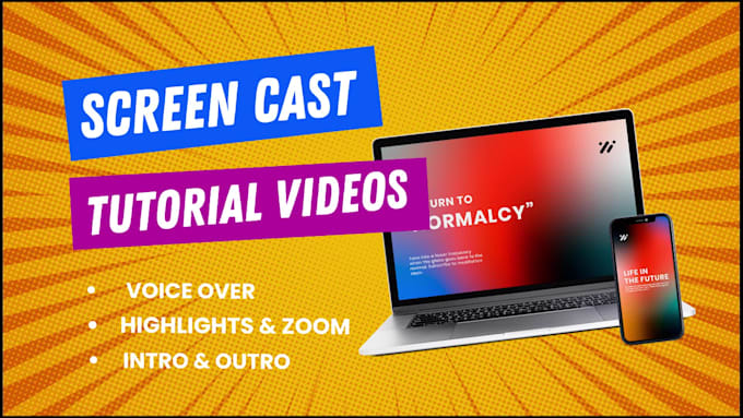 Professional screencast instructional video in 24 hours by Raedkarim30 | Fiverr