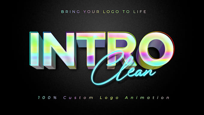 Create a professional animated logo intro by Visimatic | Fiverr