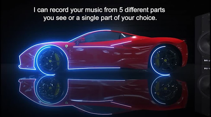 Create stunning ferrari audio spectrum or music visualizer by Myvfxpro ...
