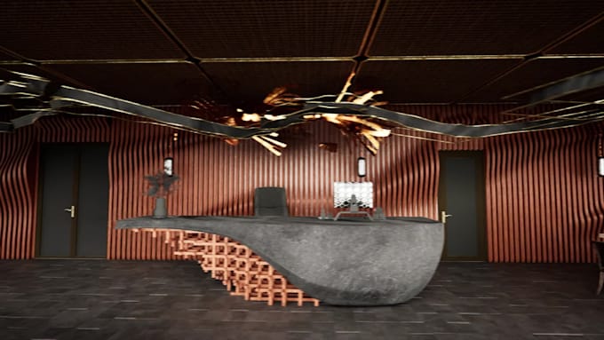 Do 3d architectural walkthrough animation and interior design by Saeid ...