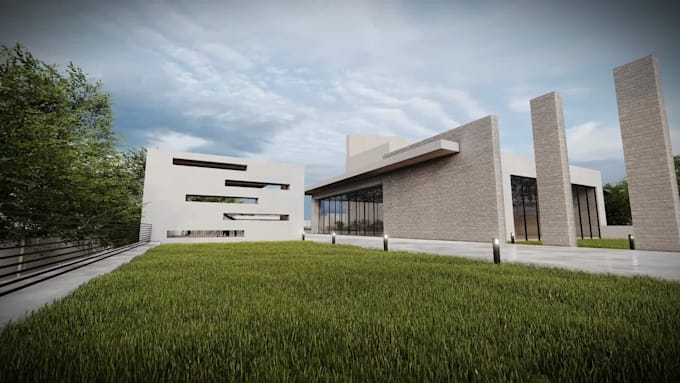 Create 3d architectural walkthrough animation with lumion by Bydesignarc | Fiverr