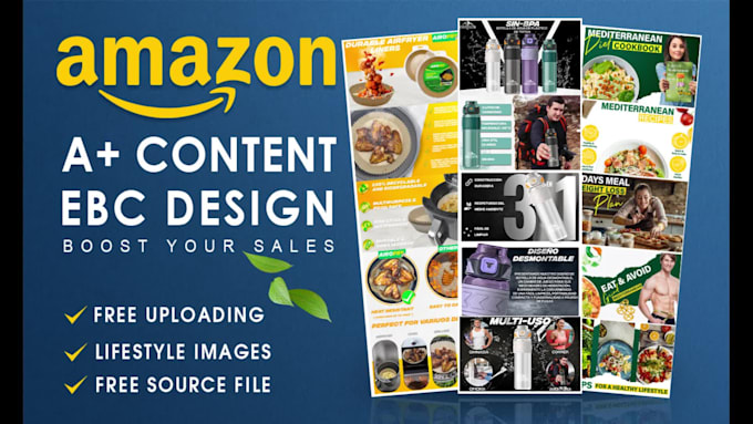Design amazon ebc, enhance brand content and attractive a plus content ...