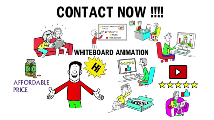 Create whiteboard animation explainer video by Anabiyagull | Fiverr