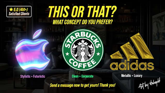 Create clean 3d rotating logo animation spin loop by Halogold | Fiverr