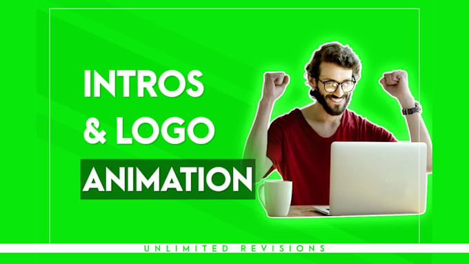 Create 100 percent unique and custom youtube intro or logo animation ...