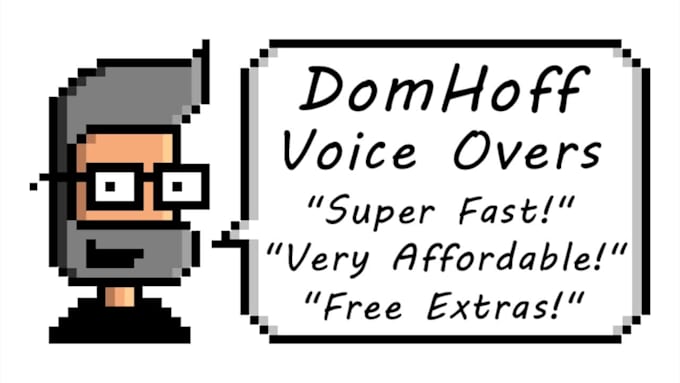Voice your script fast with free extras by Domhoff | Fiverr