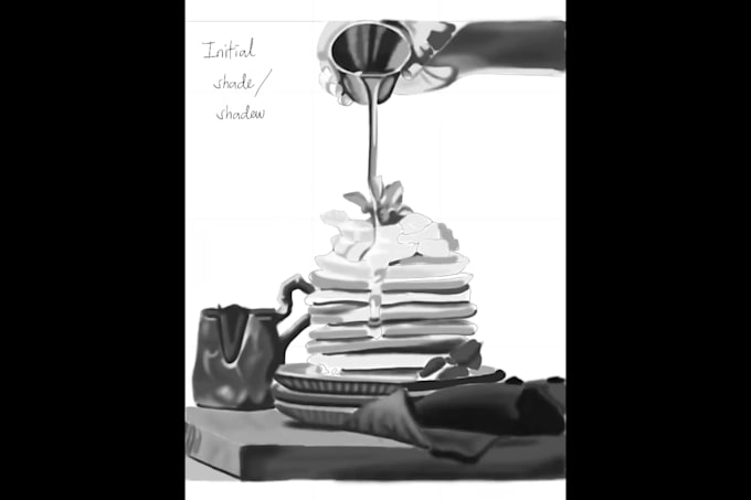 Draw food and edible items with video timelapse by Kendastudio9 | Fiverr