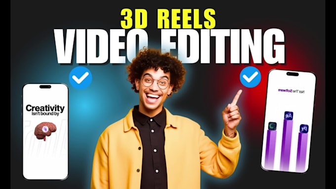 Edit 3d viral insta tiktok reels like houston kold by Imhamza_khan | Fiverr