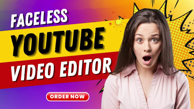 Be your faceless youtube video editor, faceless channel manager by Rabiafaisal01 | Fiverr
