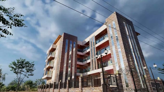 Do architectural animation walkthrough video 3d rendering by Walk3d | Fiverr